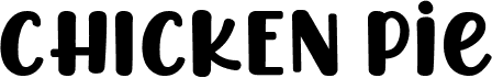CHICKEN Pie Height font | Fonts2u.com