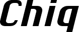 Chiq Reduced Bold font | Fonts2u.com