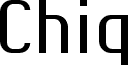 Chiq Reduced Bold font | Fonts2u.com
