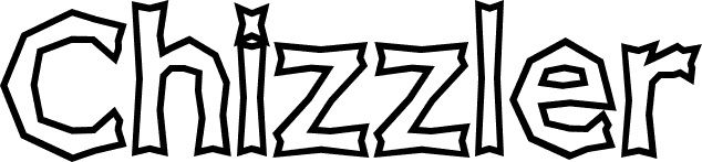 Chizzler Bold Outline font | Fonts2u.com