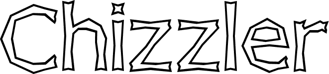 Chizzler Outline font | Fonts2u.com