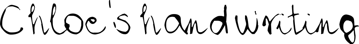 Chloe's handwriting font | Fonts2u.com
