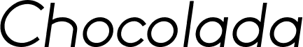 Chocolada Bold font | Fonts2u.com