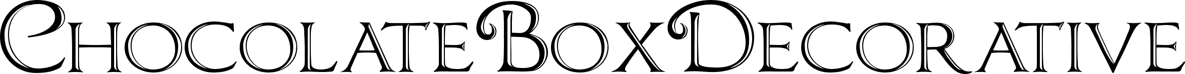 ChocolateBoxDecorative font | Fonts2u.com