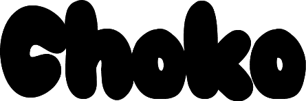 Choko Outline font | Fonts2u.com