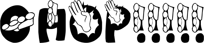 CHOP!!!!! font | Fonts2u.com