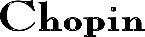 Chopin-Bold font