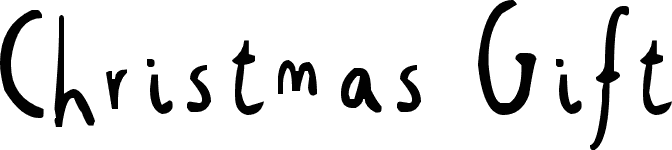 Christmas Gift font | Fonts2u.com