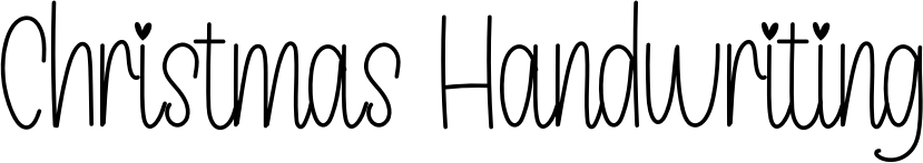 ChristmasHandwriting font | Fonts2u.com