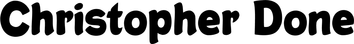 Christopher Done font | Fonts2u.com