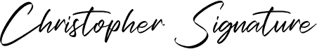 Christopher Signature Italic font