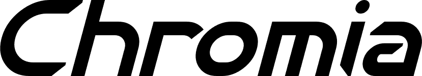Chromia Italic font