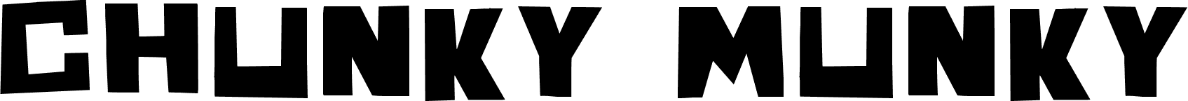 Chunky Munky One font | Fonts2u.com