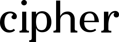 cipher font