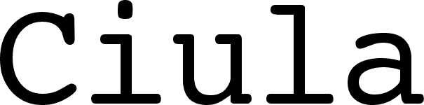 Ciula font | Fonts2u.com