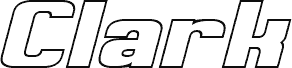 Clark font