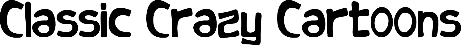 Classic Crazy Cartoons font | Fonts2u.com