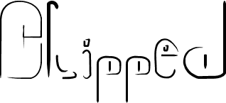 Clipped font | Fonts2u.com