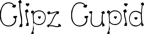 Clipz Cupid font | Fonts2u.com