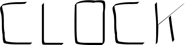 CLOCK font | Fonts2u.com