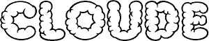 Cloude font