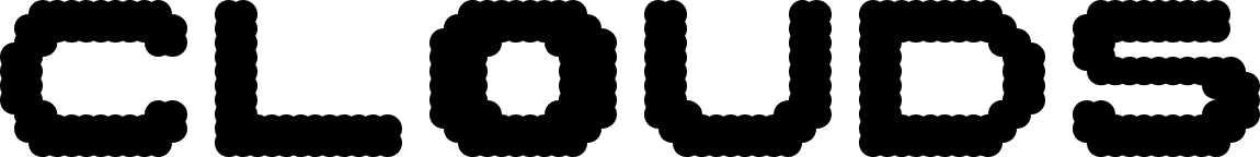 Clouds Regular fuente | Fonts2u.com