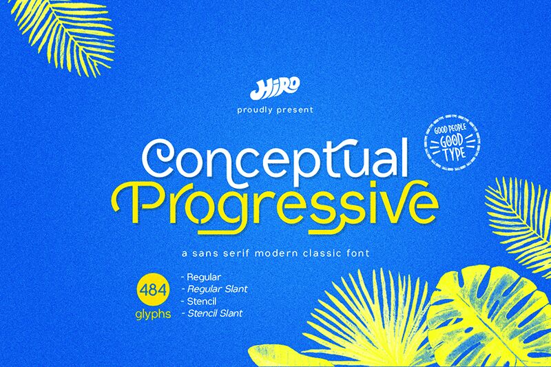 Conceptual Progressive font | Fonts2u.com