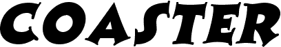 Coaster font | Fonts2u.com