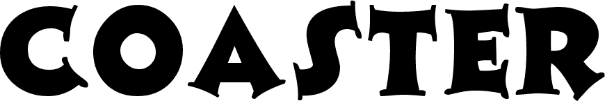 Coaster font | Fonts2u.com