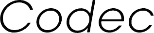 Codec Cold Trial Regular font