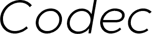 Codec Cold Trial Regular font