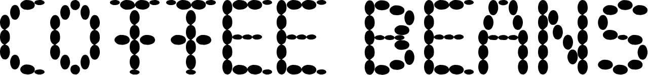 coffee beans font | Fonts2u.com