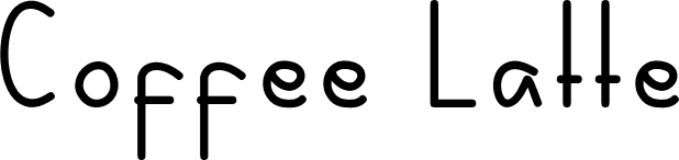 Coffee Latte font