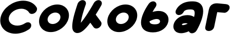 Cokobar font | Fonts2u.com