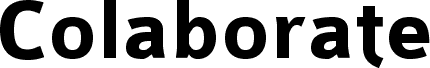 Colaborate-Medium font