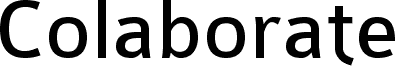 Colaborate-Bold font