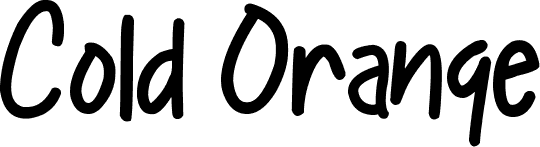Cold Orange font | Fonts2u.com