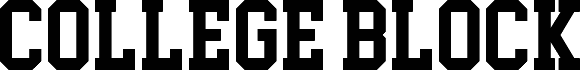 College Block 2.0 font | Fonts2u.com