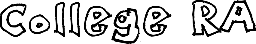 College RA font | Fonts2u.com
