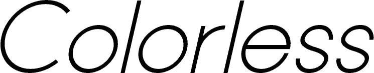 Colorless Minimal Oblique font | Fonts2u.com