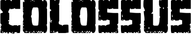 Colossus Expanded font | Fonts2u.com