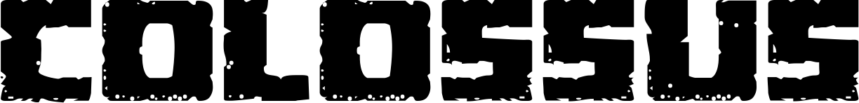 Colossus Expanded font | Fonts2u.com
