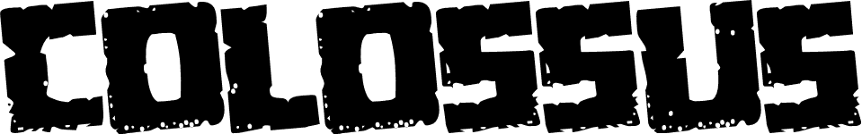 Colossus Rotated Regular font | Fonts2u.com