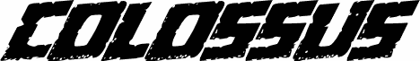 Colossus Expanded font | Fonts2u.com