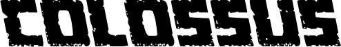 Colossus Expanded font | Fonts2u.com