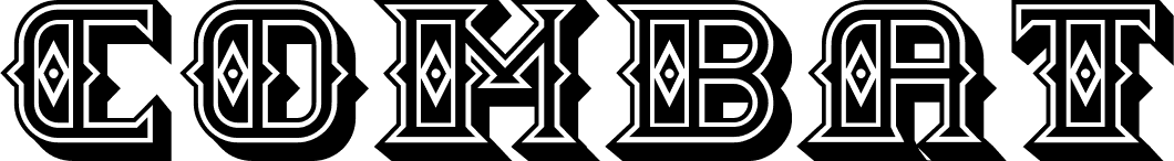 Combat Regular font | Fonts2u.com