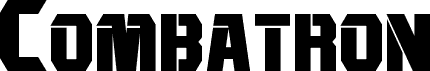 Combatron font