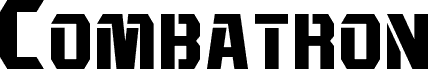 Combatron Bold font
