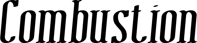 Combustion I BRK font