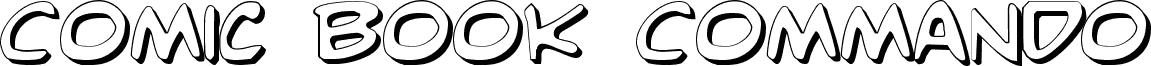 Comic Book Commando Bold font | Fonts2u.com